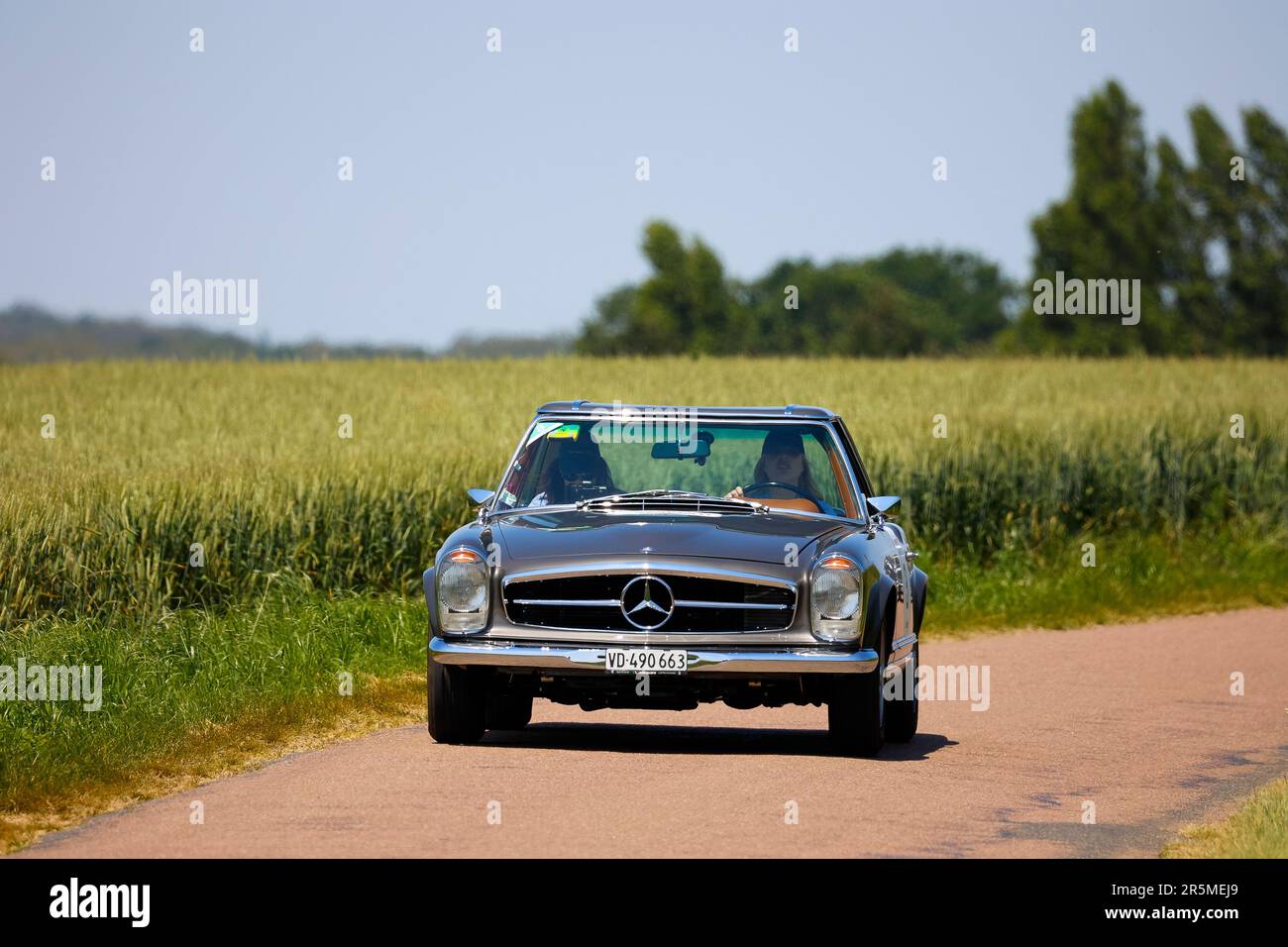 03 Tilly HARRISON, Samantha DENT, Mercedes Benz 280 SL 1970, during the ...