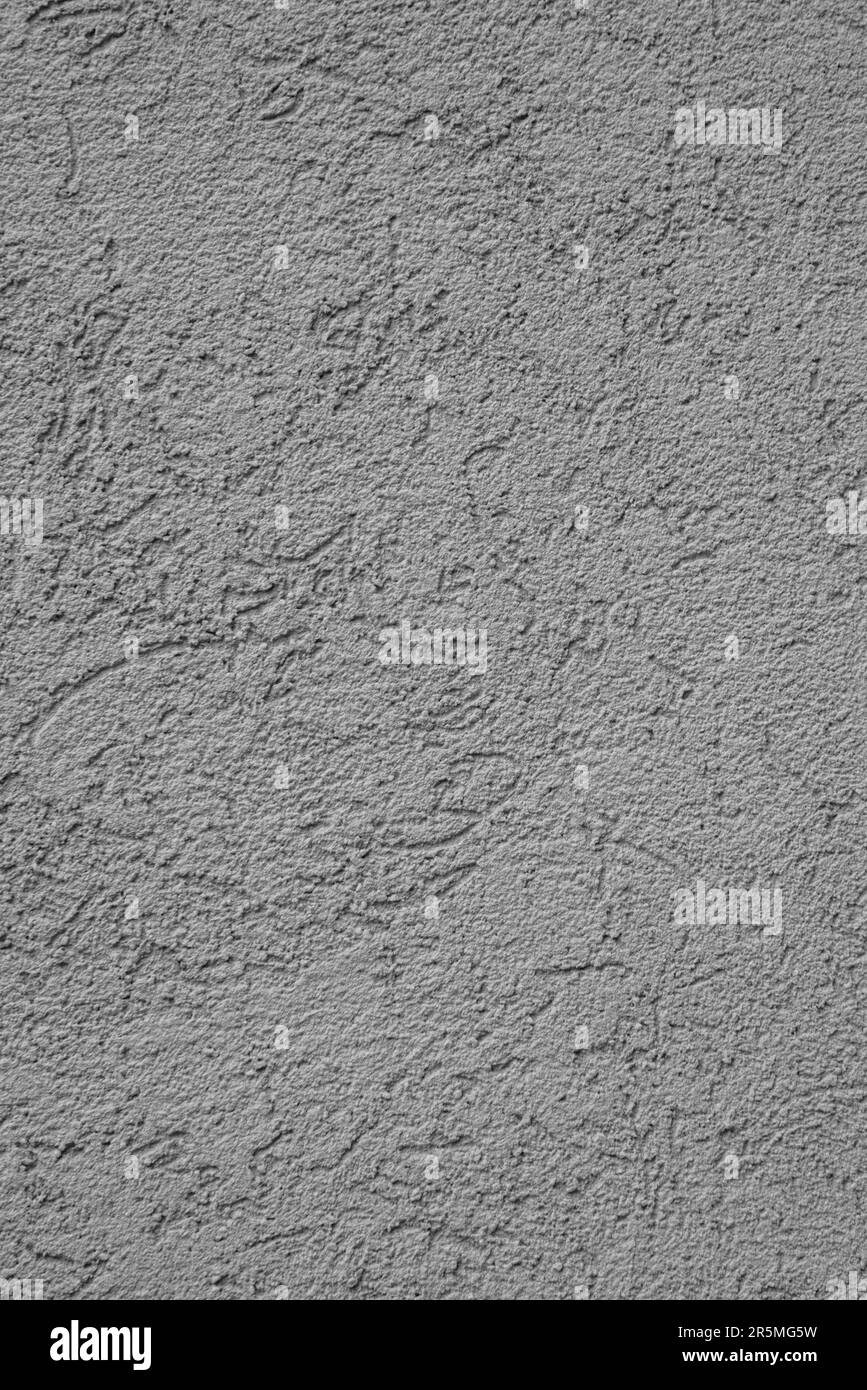 Decorative grey plaster texture on the wall - art brush stroke ...