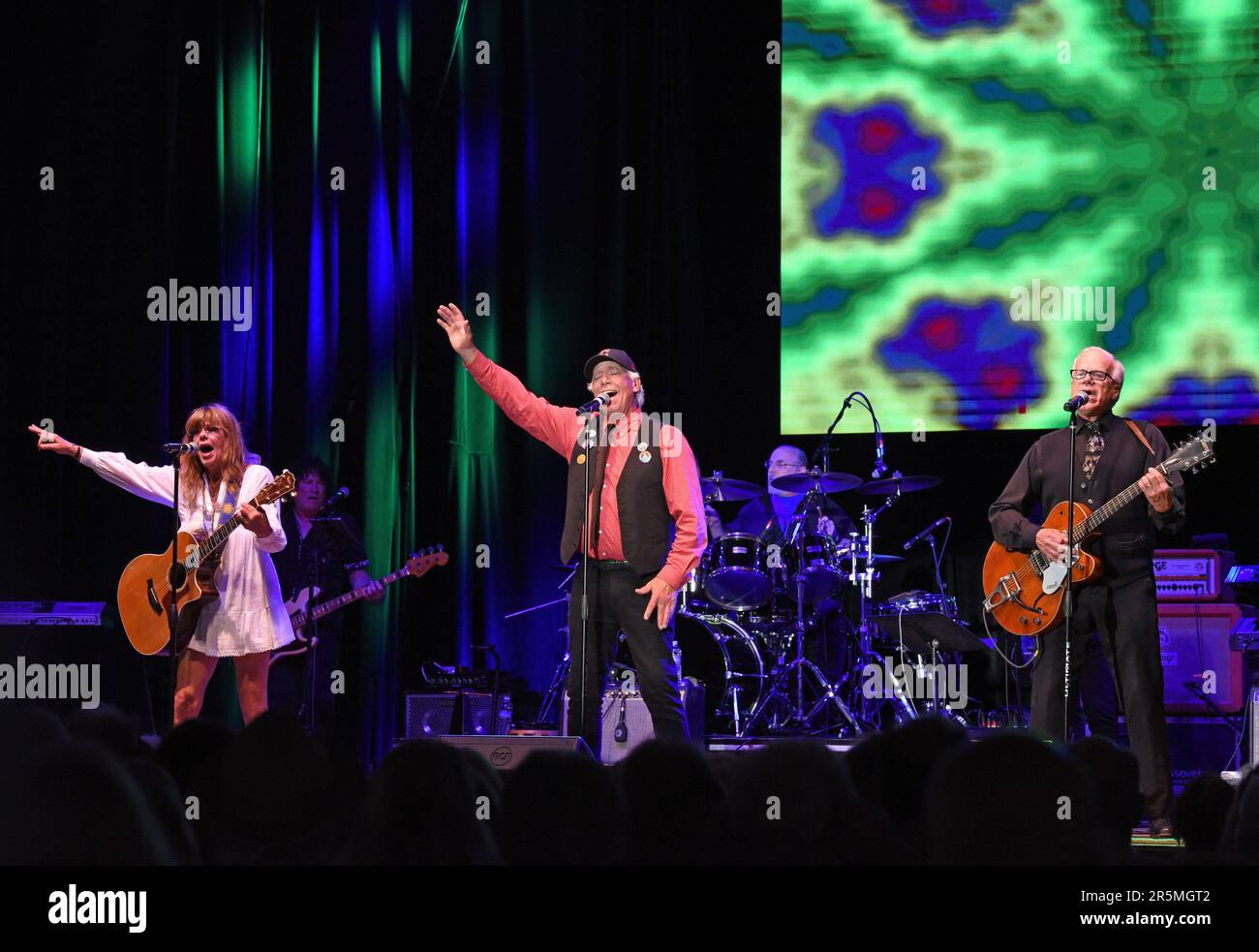 Hiawassee, GA, USA. 3rd June, 2023. Cowsill on stage for Happy Together ...