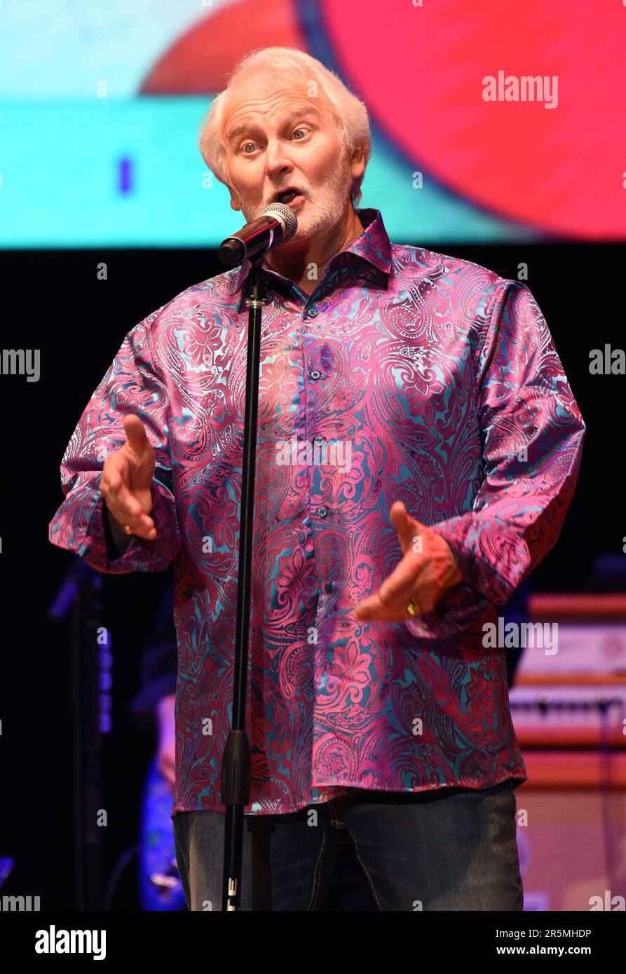 Hiawassee, GA, USA. 3rd June, 2023. The Vogues, Royce Taylor on stage ...