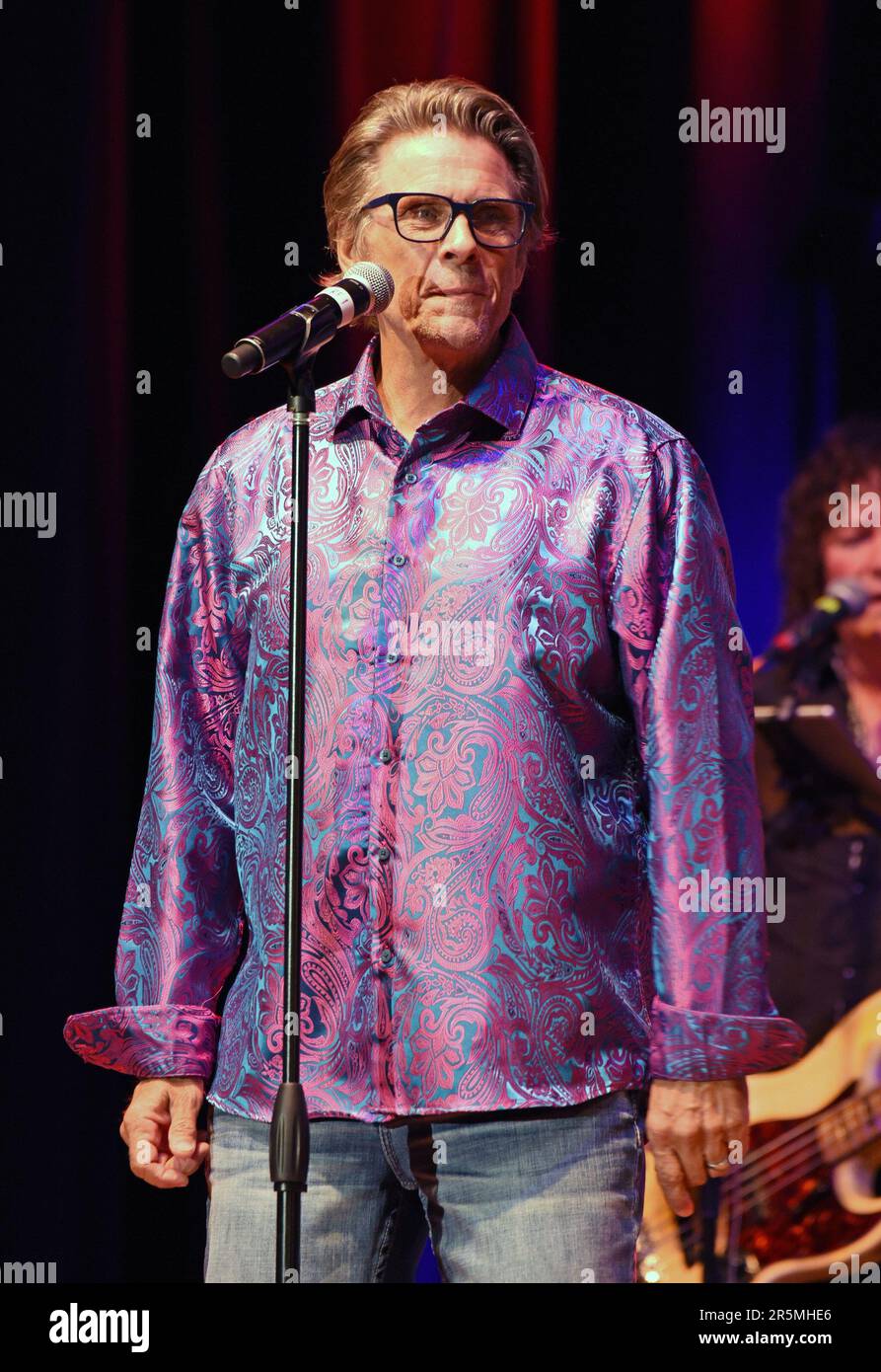 Hiawassee, GA, USA. 3rd June, 2023. The Vogues, Bo Wagner on stage for ...
