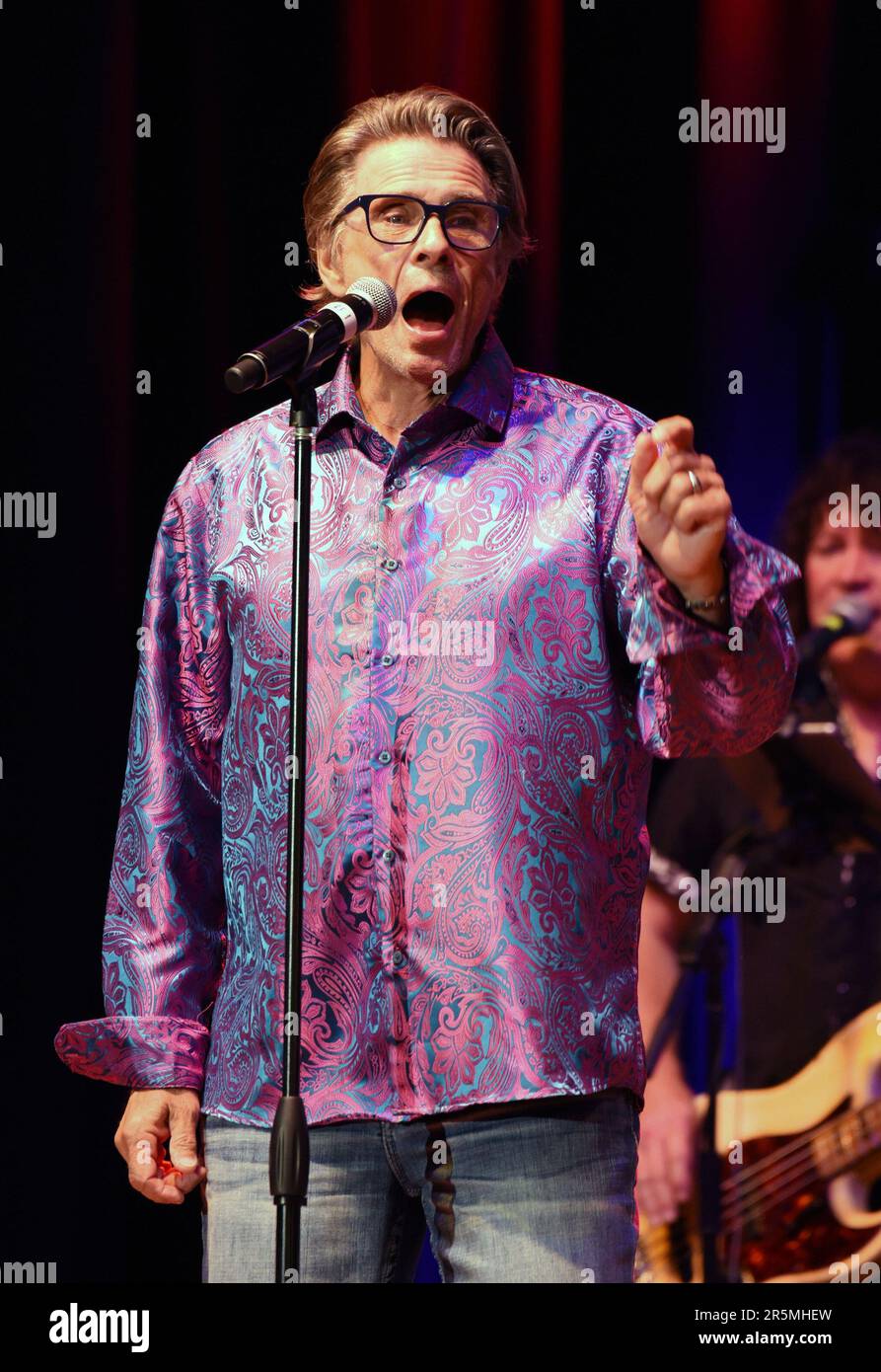 Hiawassee, GA, USA. 3rd June, 2023. The Vogues, Bo Wagner on stage for ...
