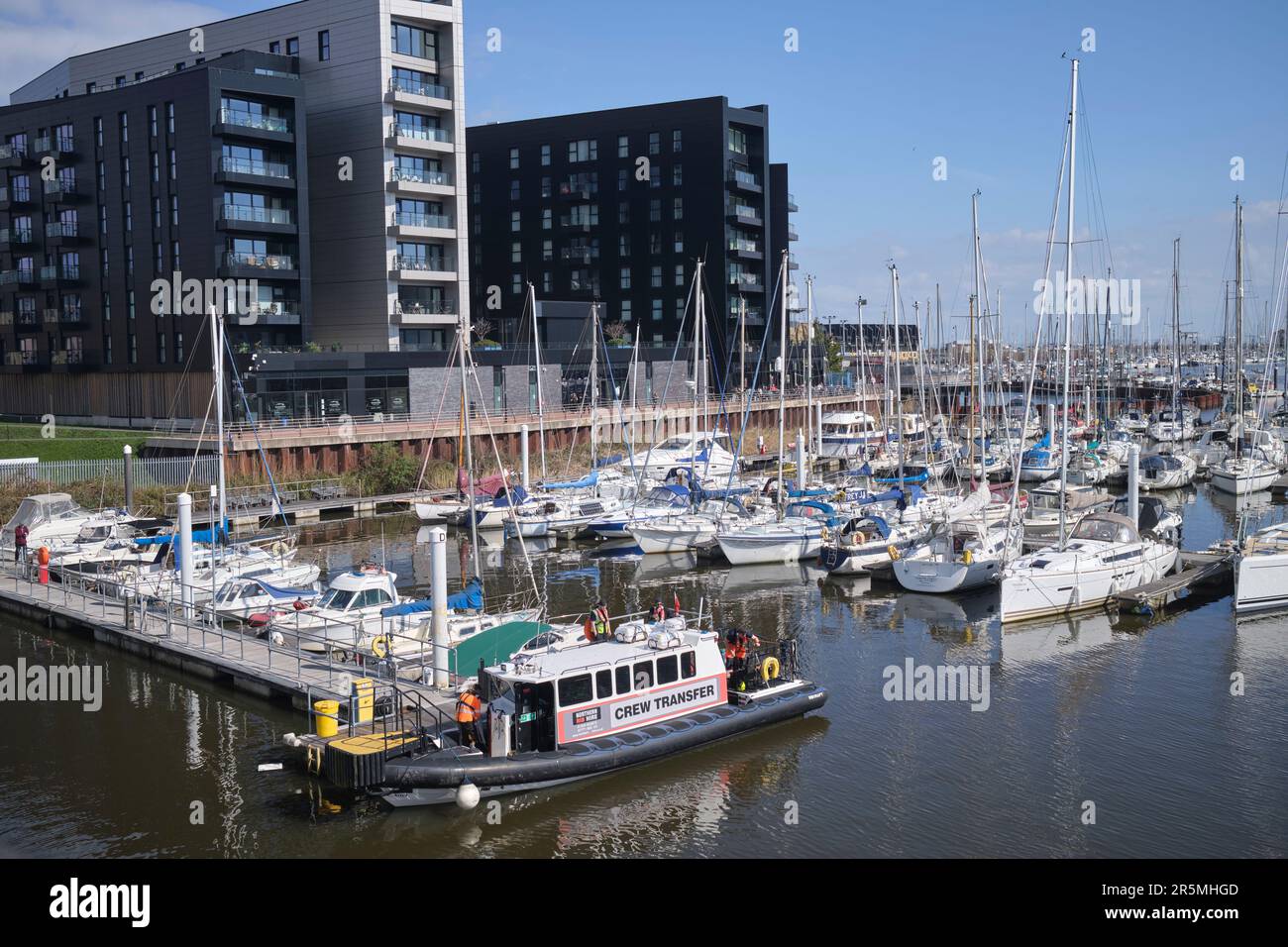 Pont y werin bridge penarth hi-res stock photography and images - Alamy