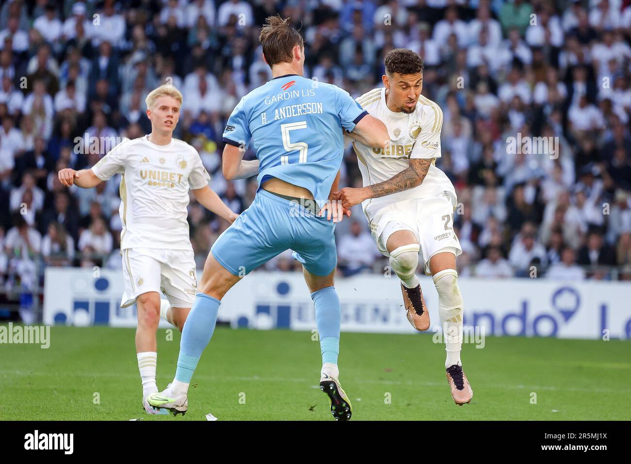 Copenhagen, Denmark. 04th June, 2023. Jordan Larsson (25) of FC ...