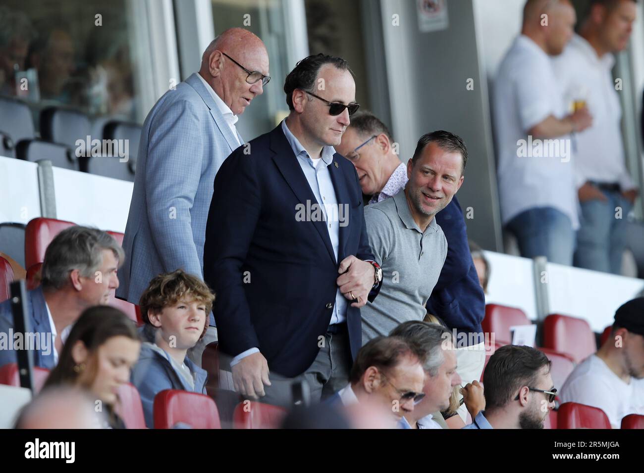 ROTTERDAM - (lr) FC Utrecht Supervisory Board Kees Jansma, FC Utrecht ...