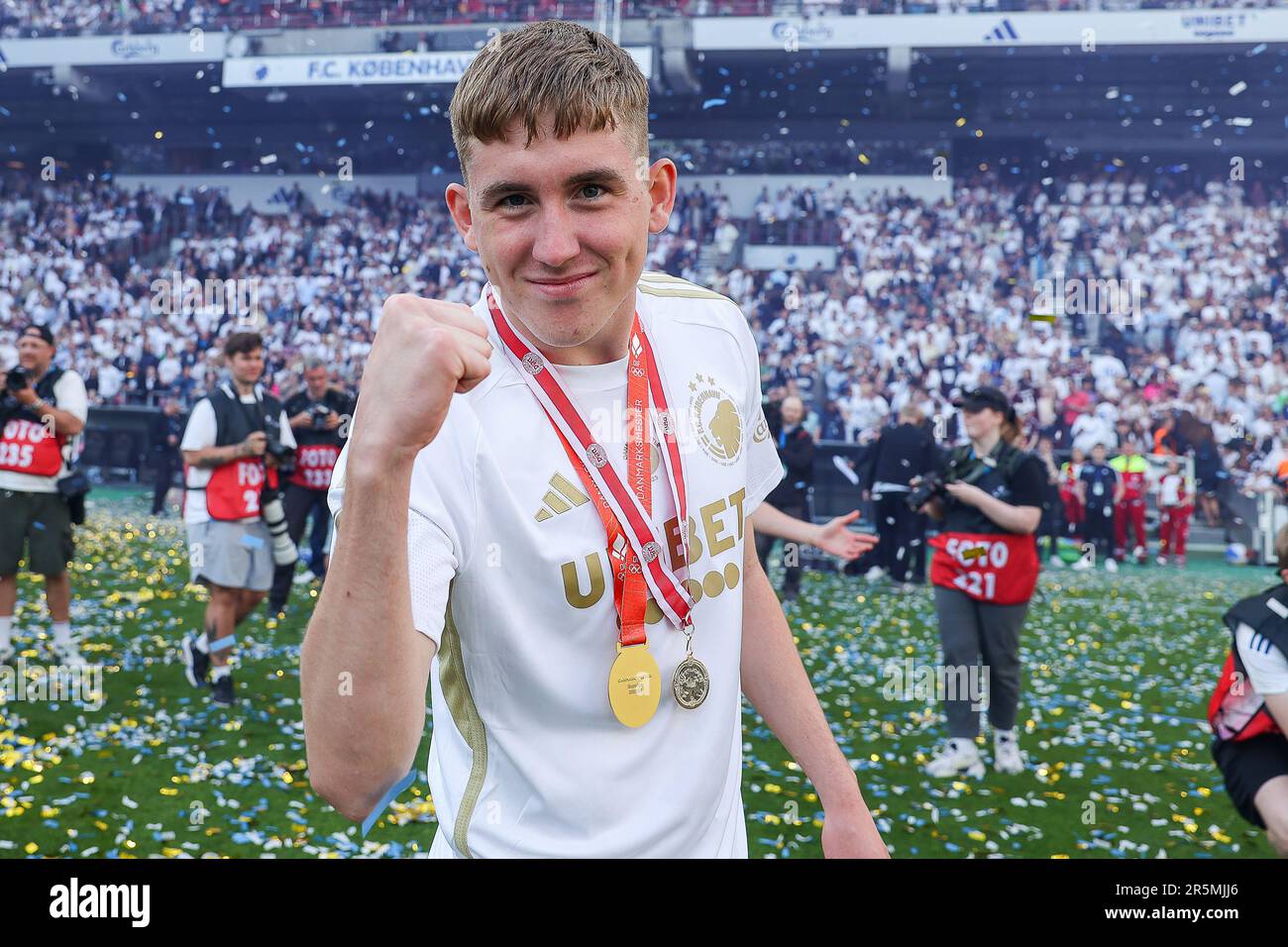 Copenhagen, Denmark. 04th June, 2023. Isak Johannesson of FC Copenhagen ...