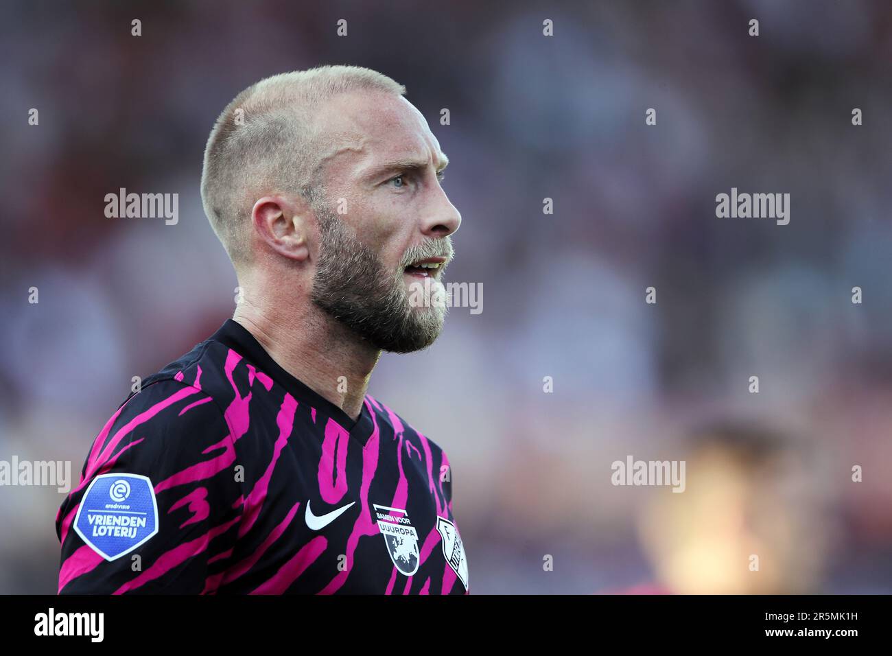 ROTTERDAM - Mike van der Hoorn of FC Utrecht during the European ...