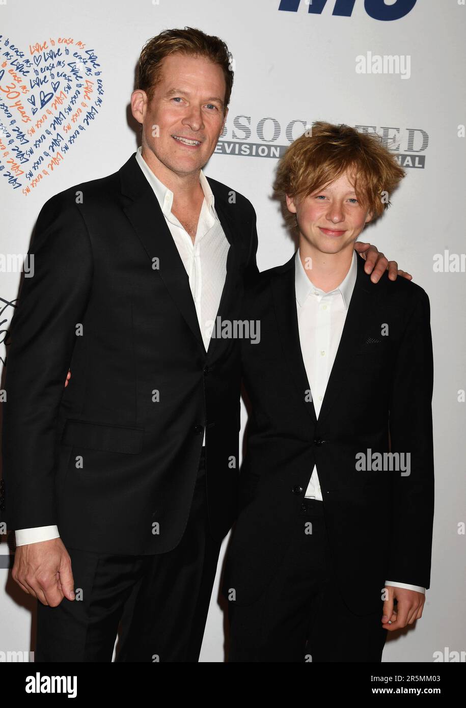 LOS ANGELES, CALIFORNIA - JUNE 02: (L-R) James Tupper and Atlas Heche ...