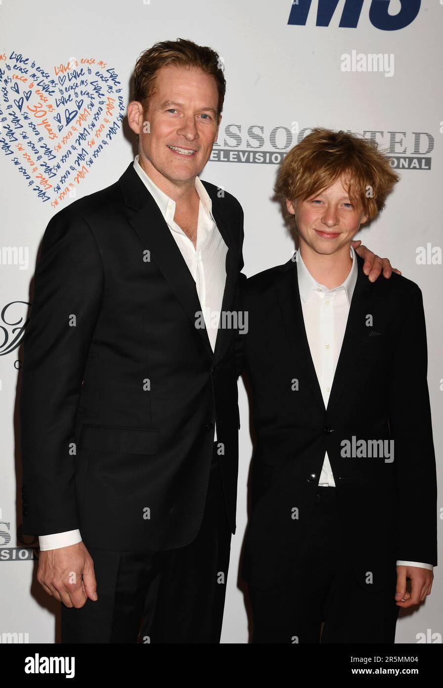 LOS ANGELES, CALIFORNIA - JUNE 02: (L-R) James Tupper and Atlas Heche ...