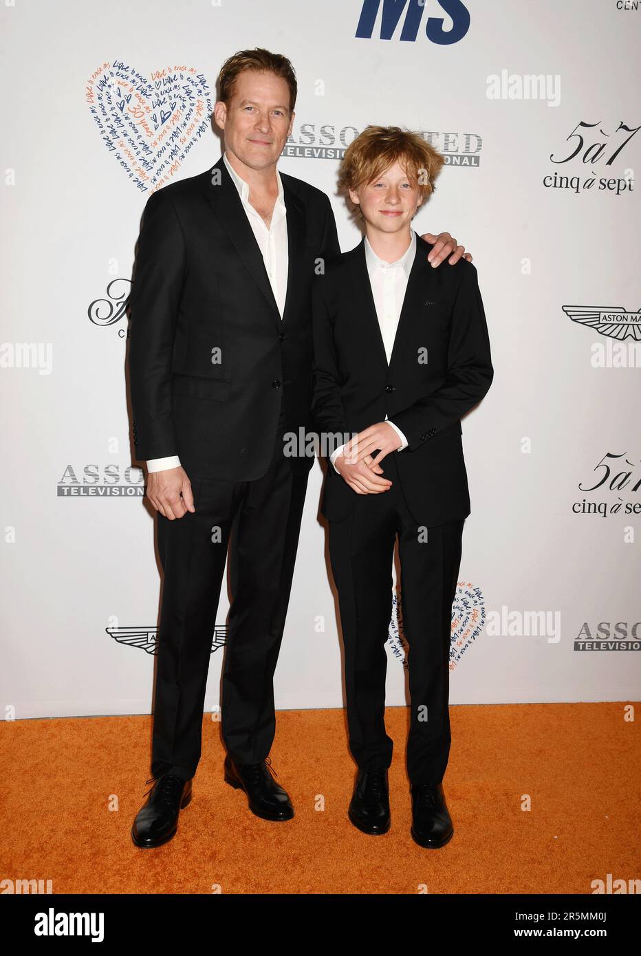 LOS ANGELES, CALIFORNIA - JUNE 02: (L-R) James Tupper and Atlas Heche ...