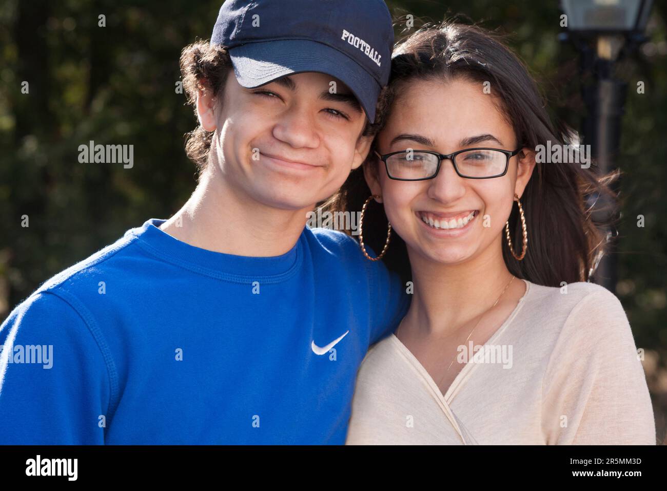 Elijah and Elisai are brother an sister Stock Photo - Alamy