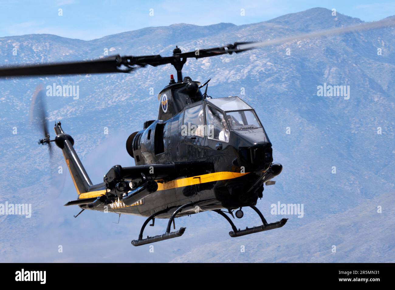 Palm Springs, California, USA. 28th Apr, 2019. The AH-1F Cobra Gunship ...
