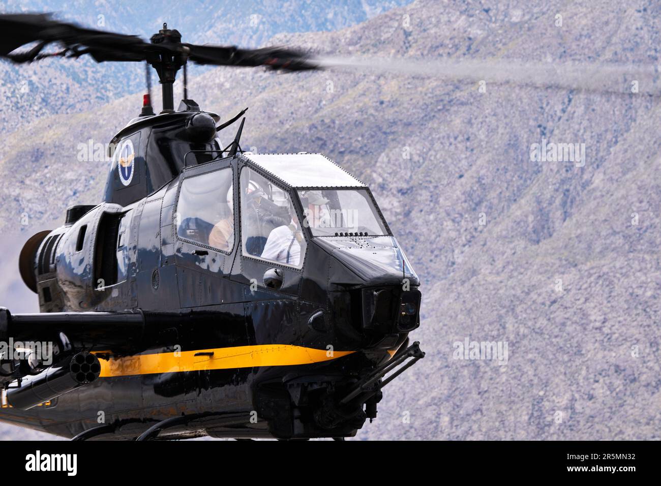 Palm Springs, California, USA. 28th Apr, 2019. The AH-1F Cobra Gunship ...