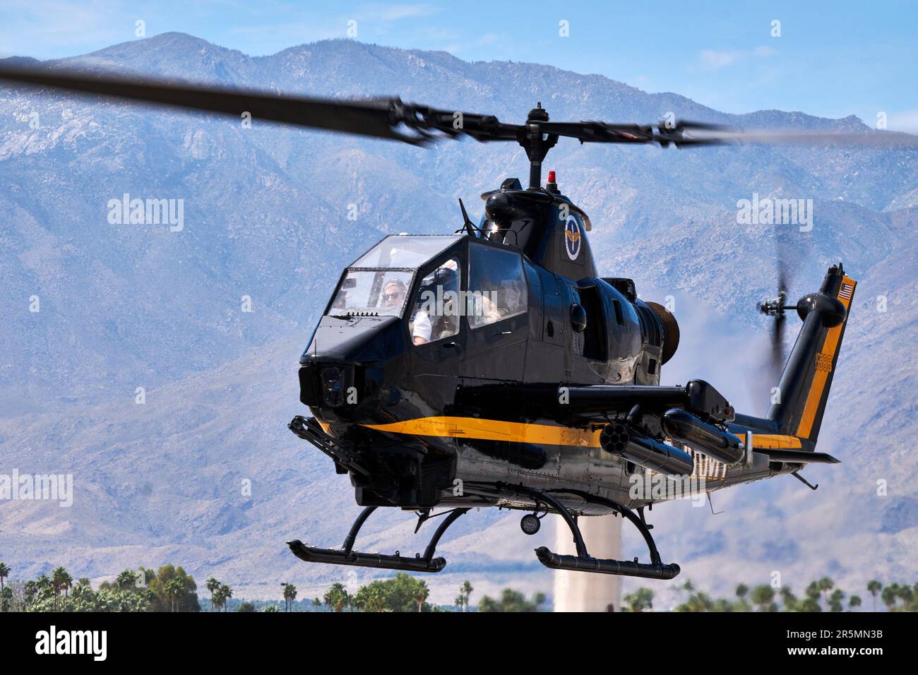 Palm Springs, California, USA. 28th Apr, 2019. The AH-1F Cobra Gunship ...