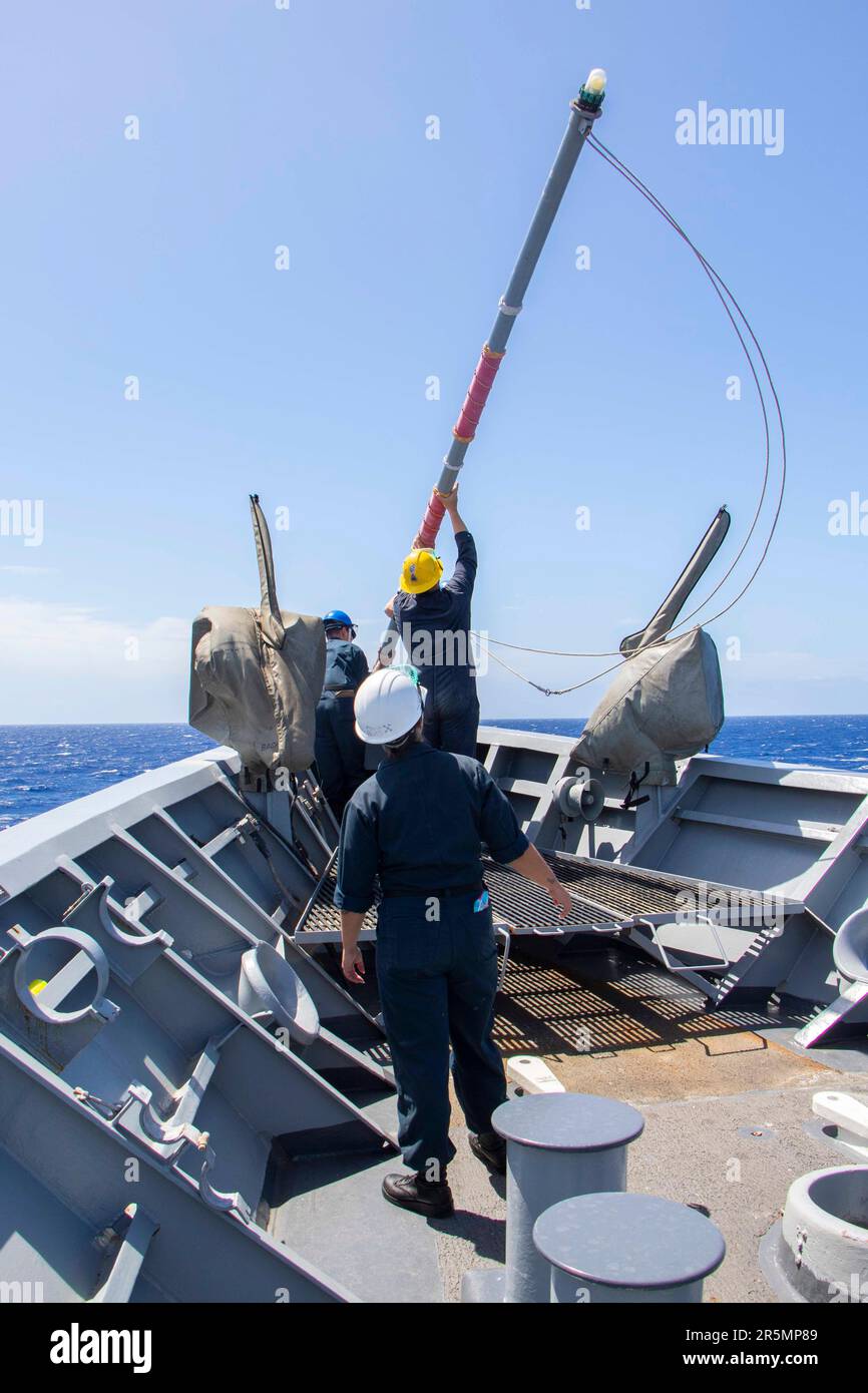 230413-N-EU502-1075 PACIFIC OCEAN (April 13, 2023) - Sailors aboard ...