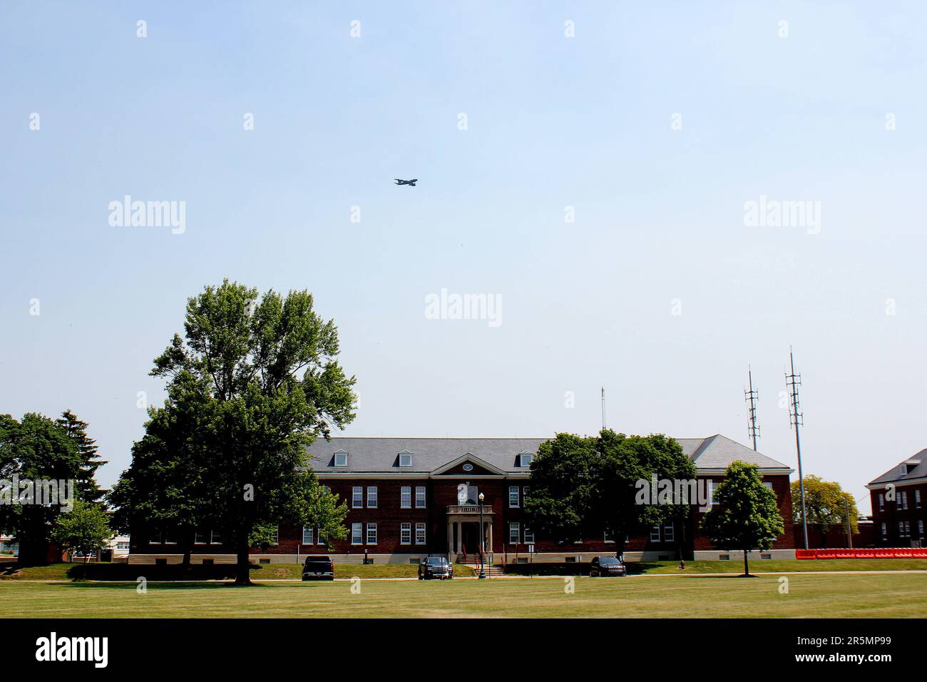 KC-135 Stratotankers fly over Selfridge Air National Guard Base ...