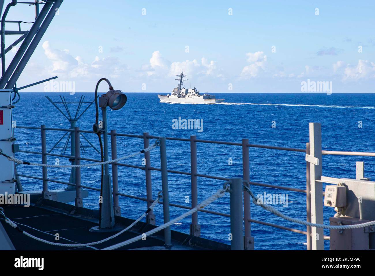 230416-N-EU502-1095 PACIFIC OCEAN (April 16, 2023) - Guided-missile ...