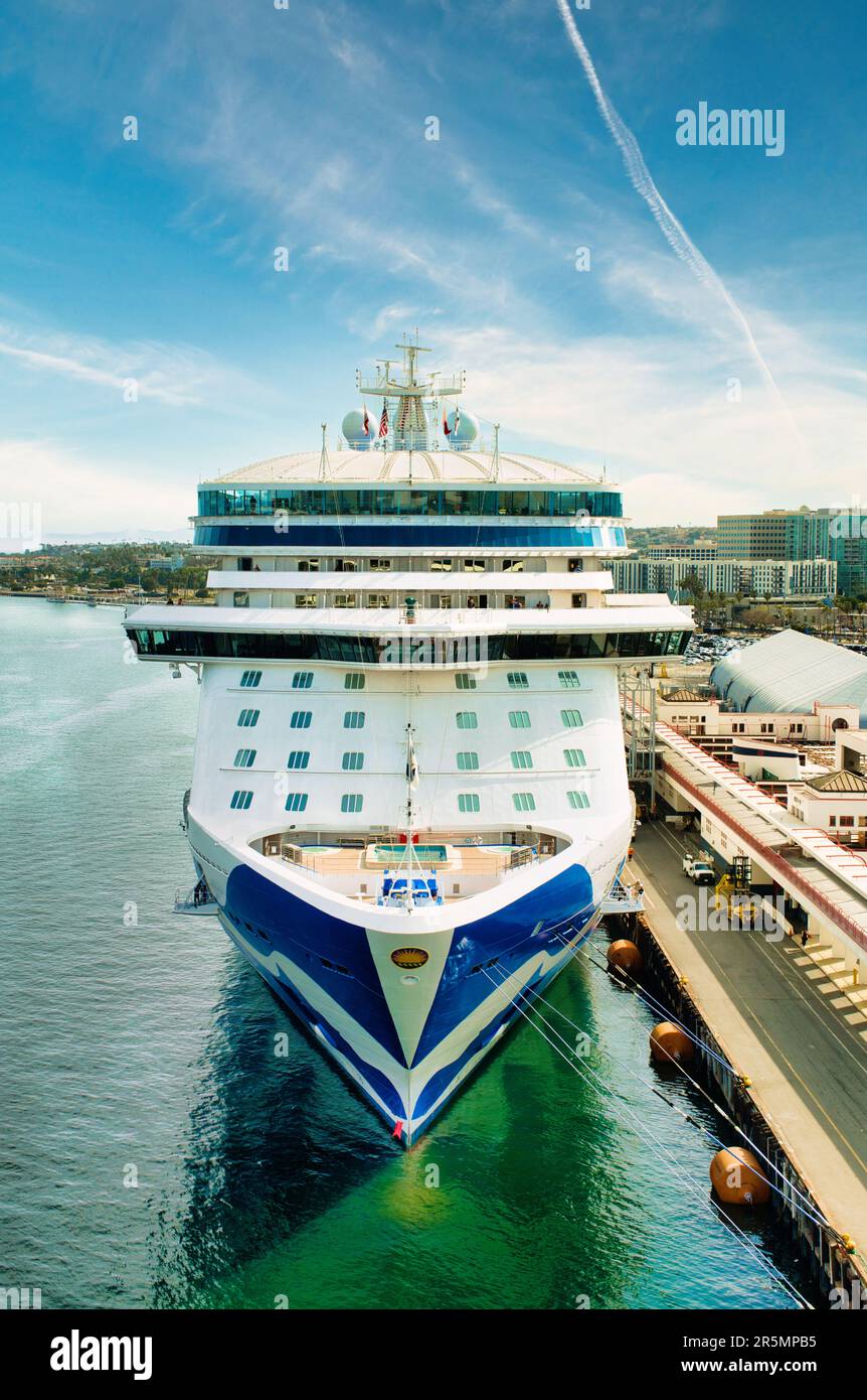 LOS ANGELES, CALIFORNIA - April 22, 2023: The Port of Los Angeles ...