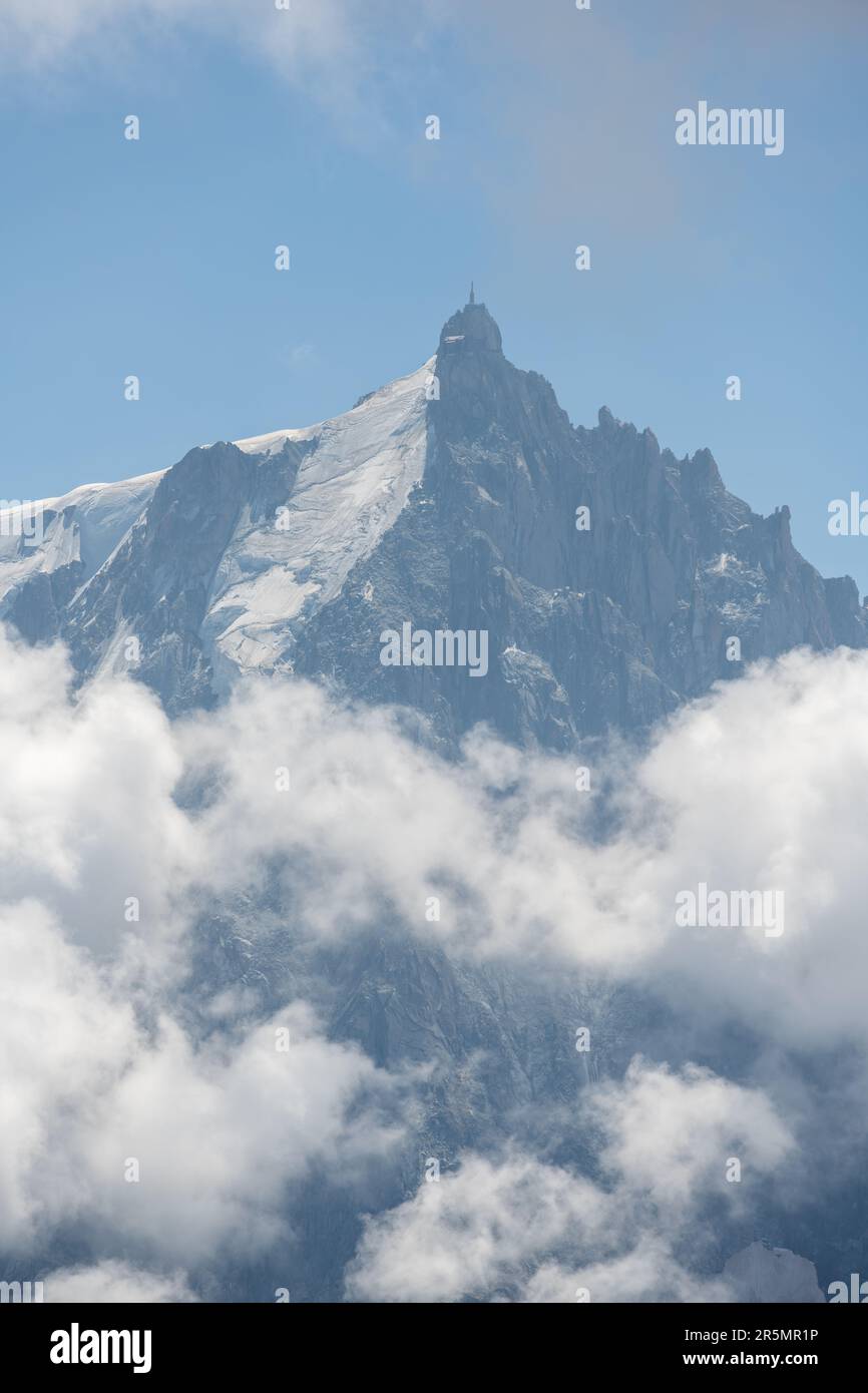 Scenic view of Mont Blanc massif seen from Le Brevent Stock Photo - Alamy