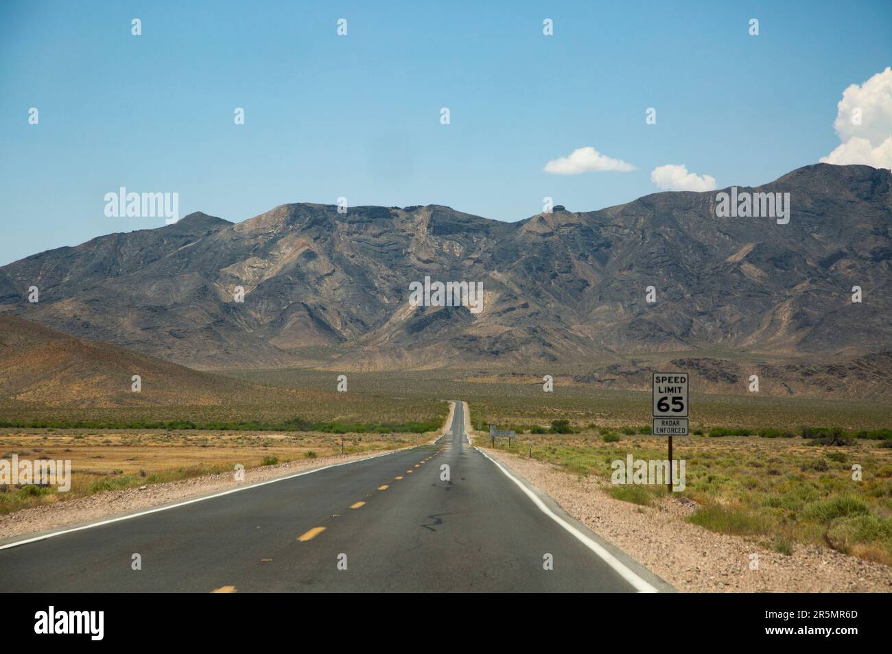 May 21, 2023 - CA-127, California, U.S. - CA-127 Highway runs through ...