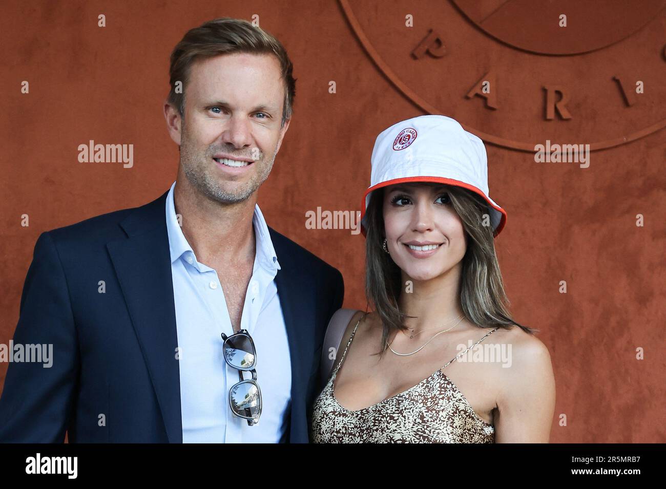 Paris, France. 04th June, 2023. Nalle Grinda and his girlfriend Andrea ...