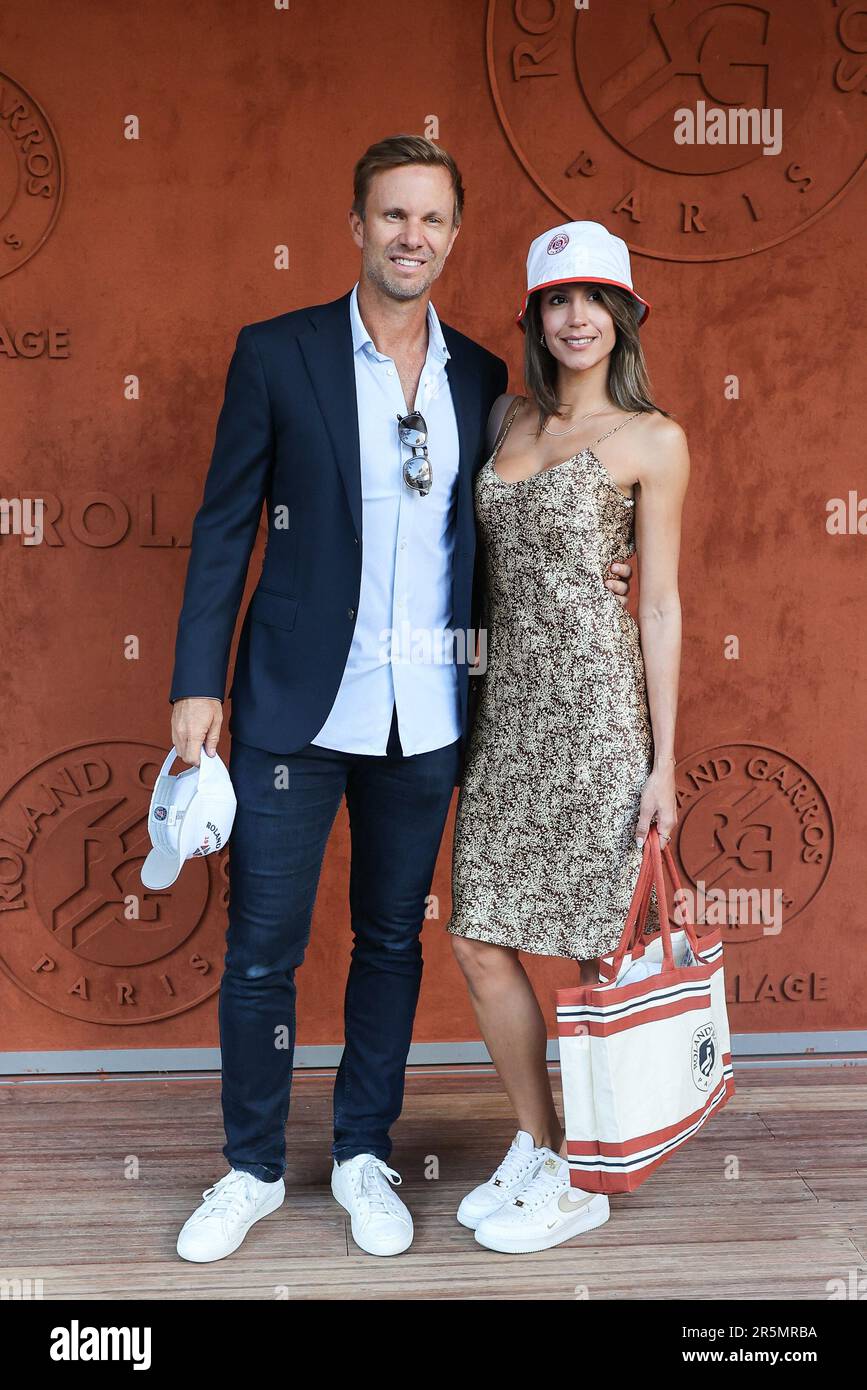 Paris, France. 04th June, 2023. Nalle Grinda and his girlfriend Andrea ...