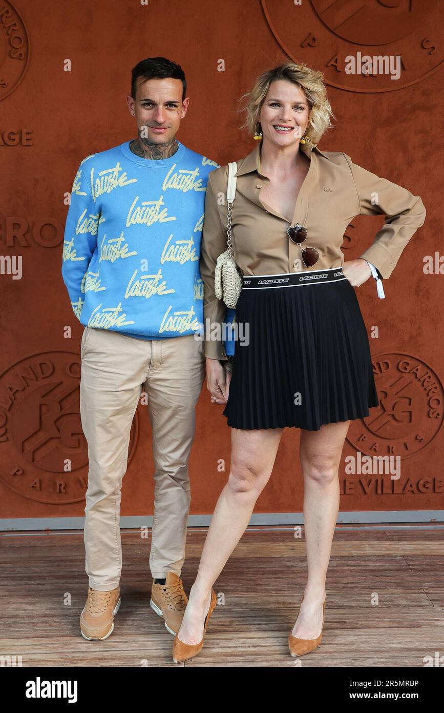 Paris, France. 04th June, 2023. France Pierron and boyfriend Amaury ...