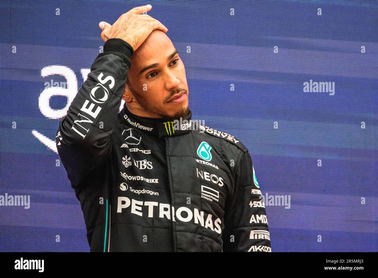Montmelo, Spain. 4th June, 2023. LEWIS HAMILTON (GBR) from team ...