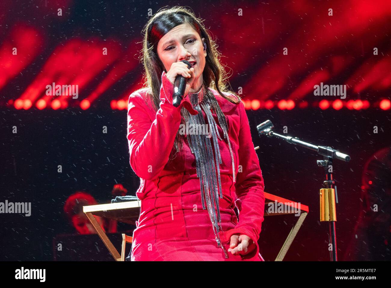 Verona, Italy. 04th June, 2023. The Italian songwriter Elisa Toffoli ...