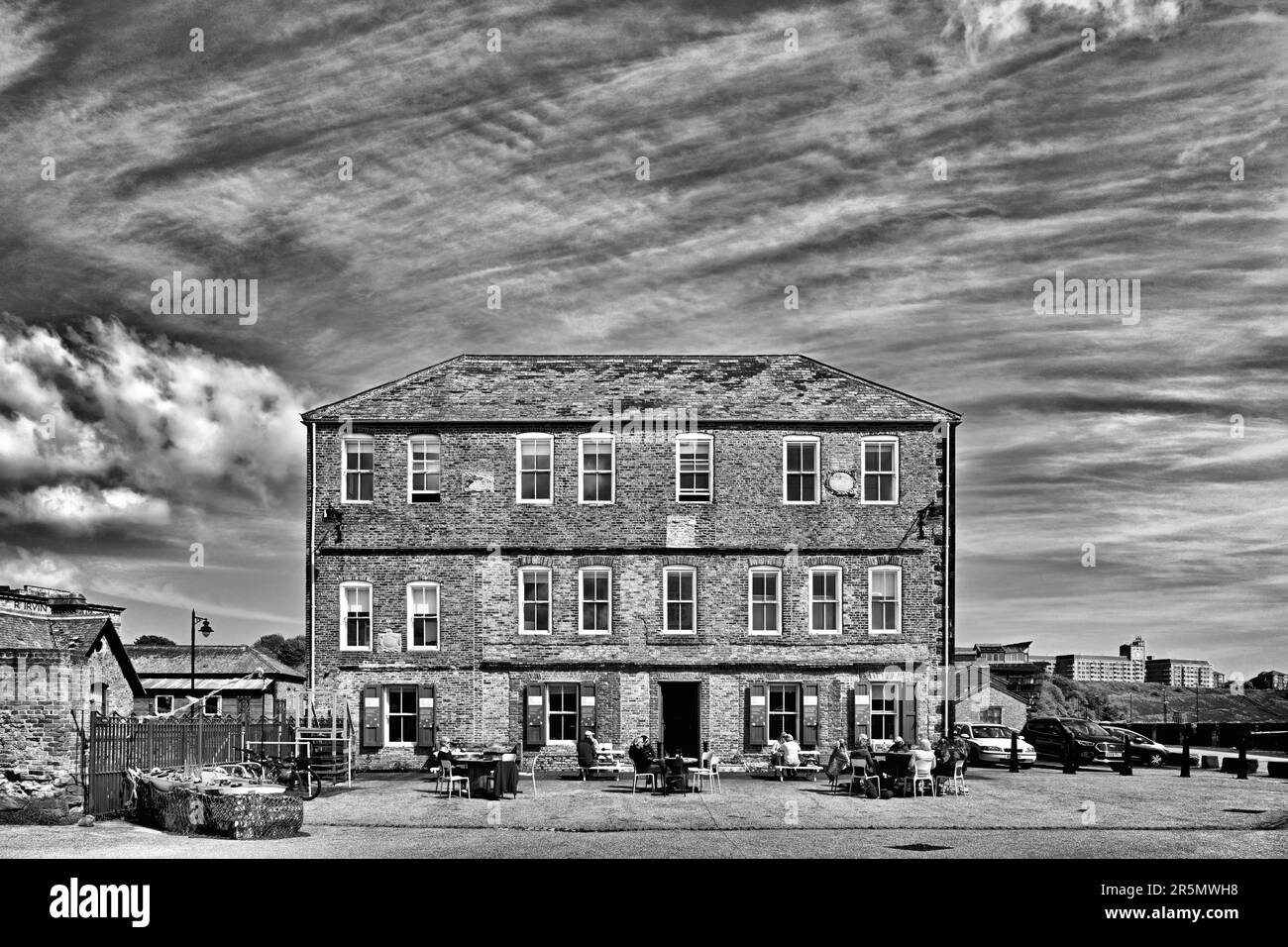 The Old Low Lights fishermens building now a cafe and local museum in ...