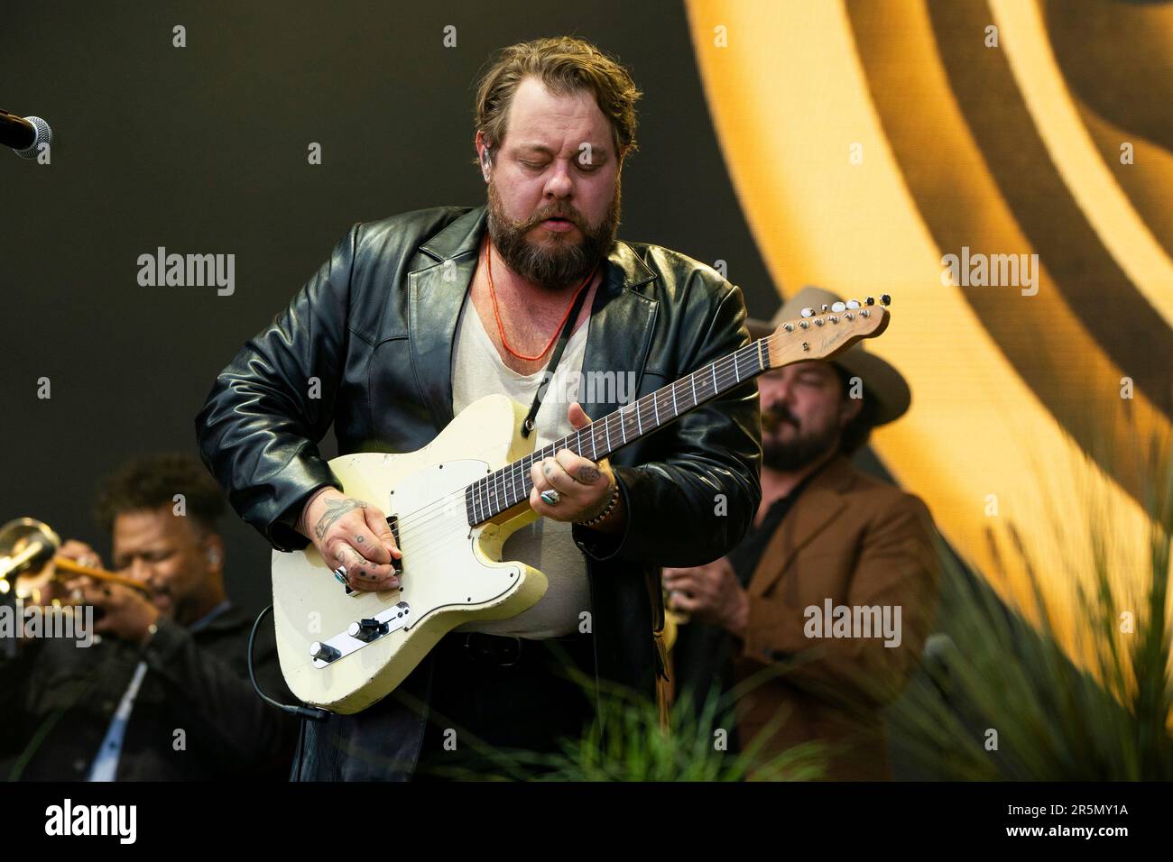 Nathaniel Rateliff of Nathaniel Rateliff & the Night Sweats performs at ...