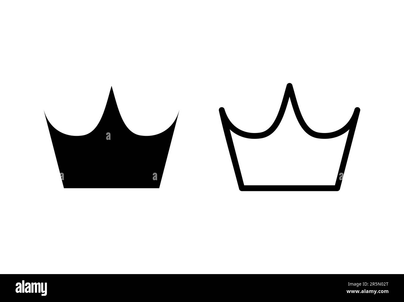 Crown icon set. crown vector icon Stock Vector Image & Art - Alamy
