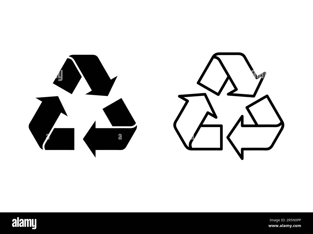 Reduce reuse recycle icon Black and White Stock Photos & Images - Alamy