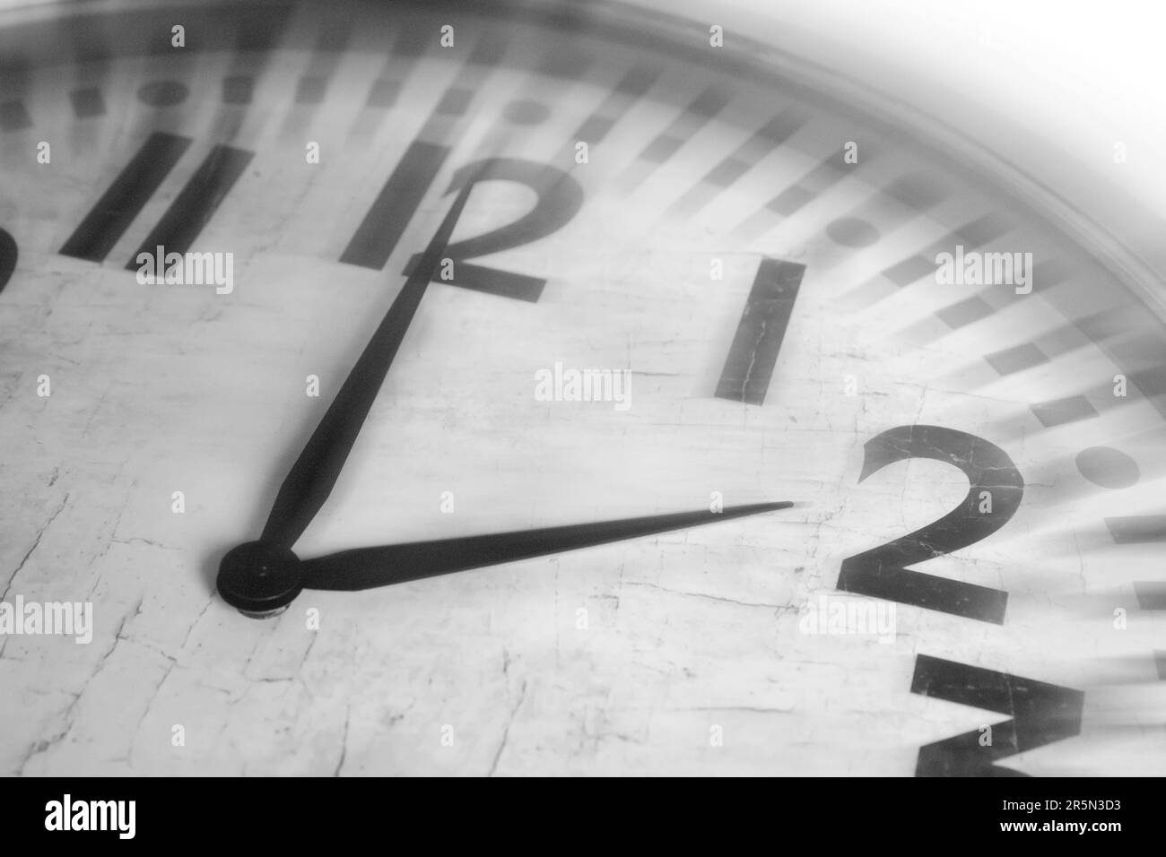 Minimal abstract motion wall clock hi-res stock photography and images ...