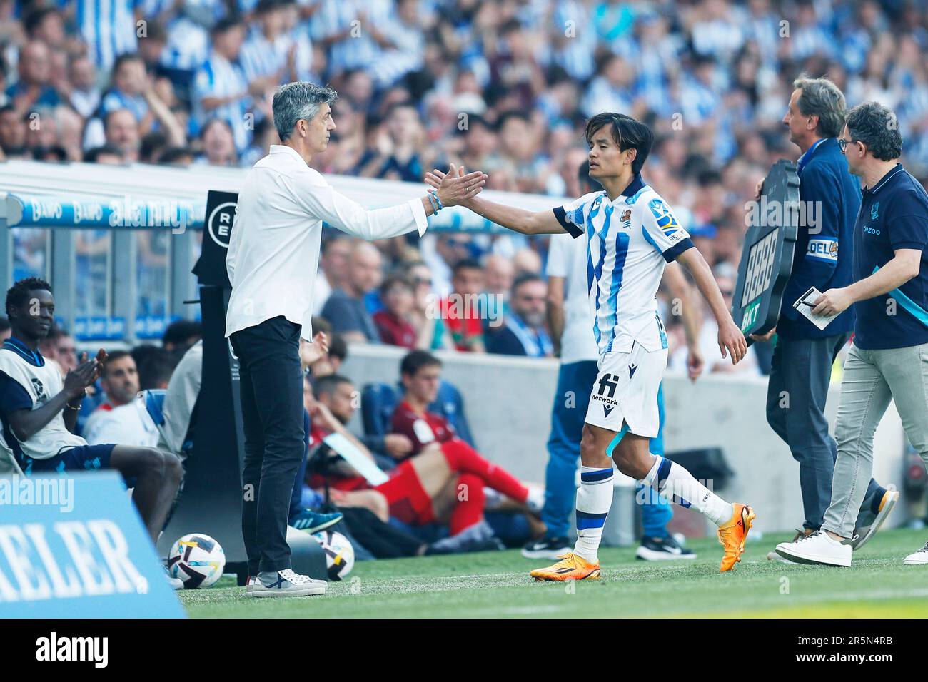 San Sebastian, Spain. Credit: D. 4th June, 2023. Imanol Alguacil ...