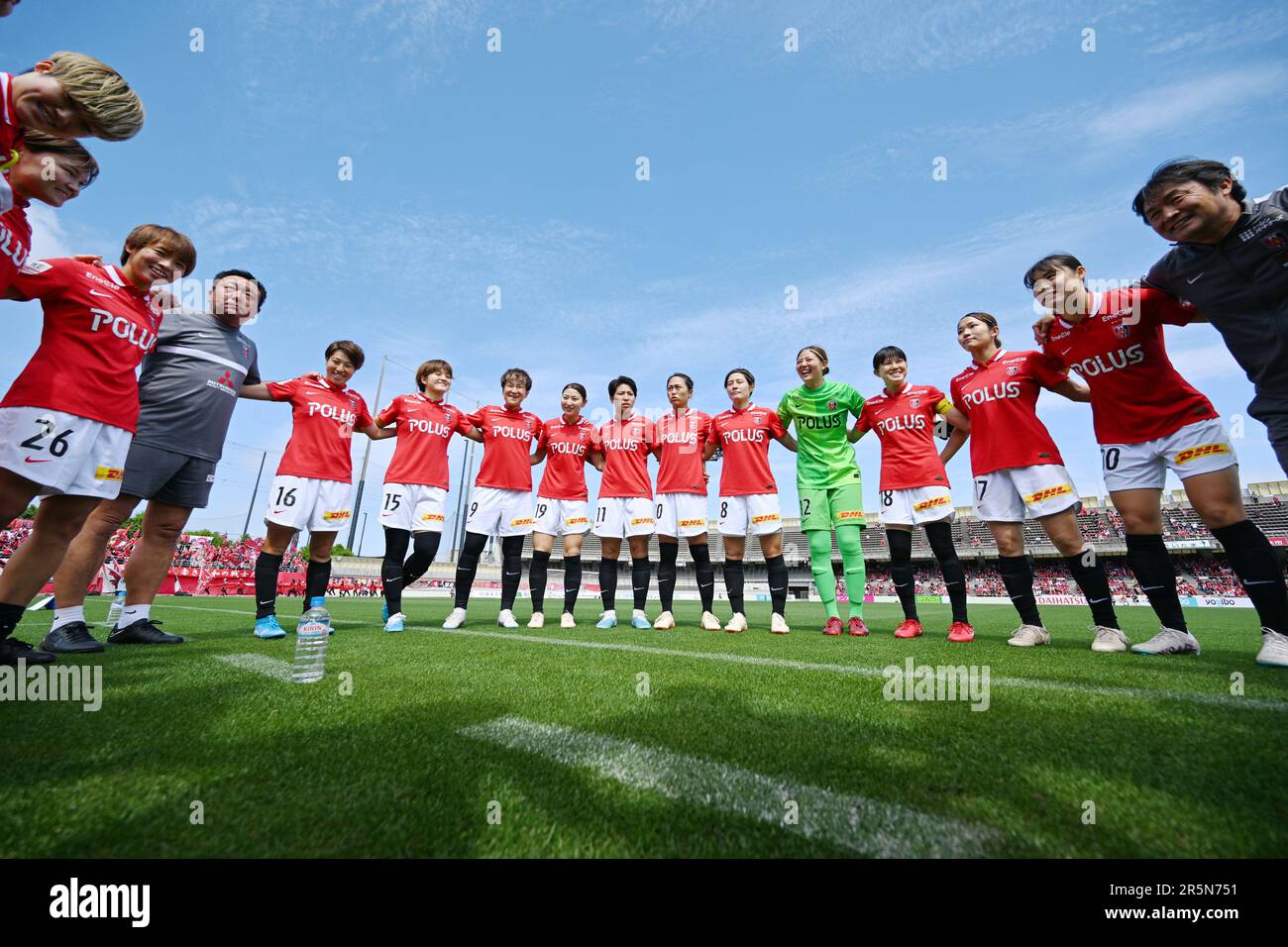 Urawa Komaba Stadium, Saitama, Japan. 7th June, 2023. Urawa Reds Ladies ...