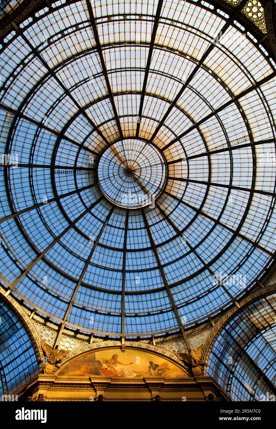 The Galleria Vittorio Emanuele II is a covered double arcade formed of ...