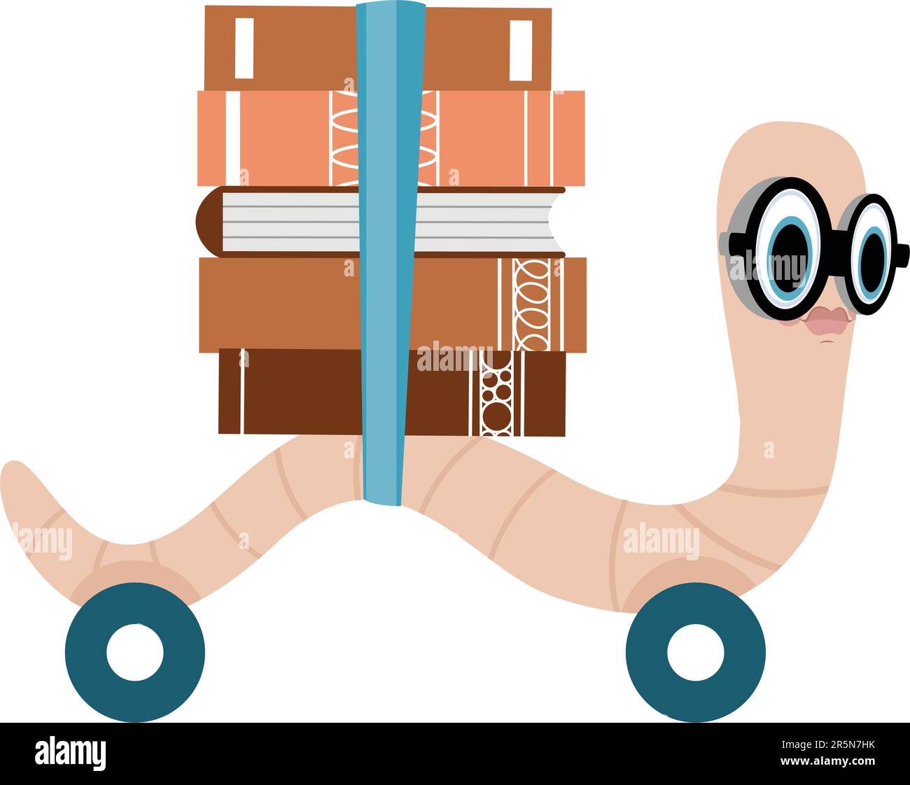 Strapped to back Stock Vector Images - Alamy