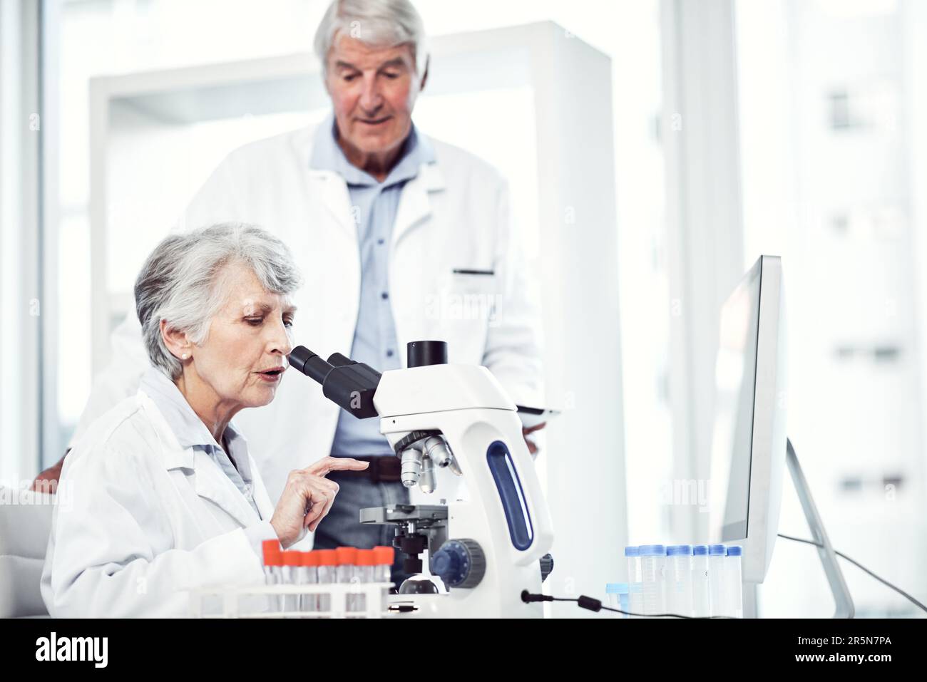 What are your thoughts on this experiment. two focused elderly ...