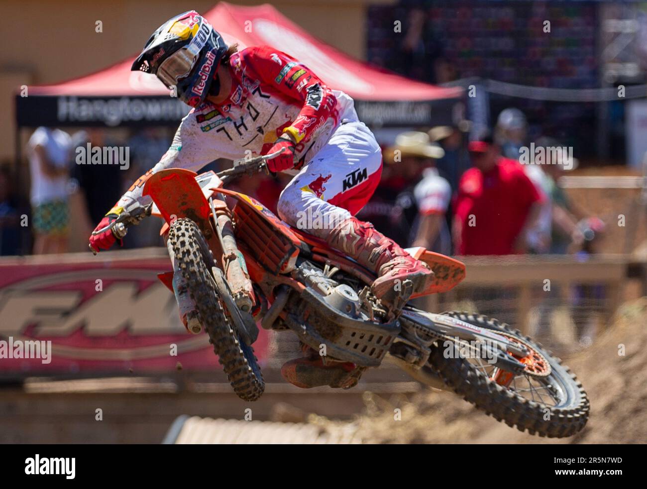 June 03 2023 Sacramento, CA USA Cooper Webb(2)gets air off jump 32 ...