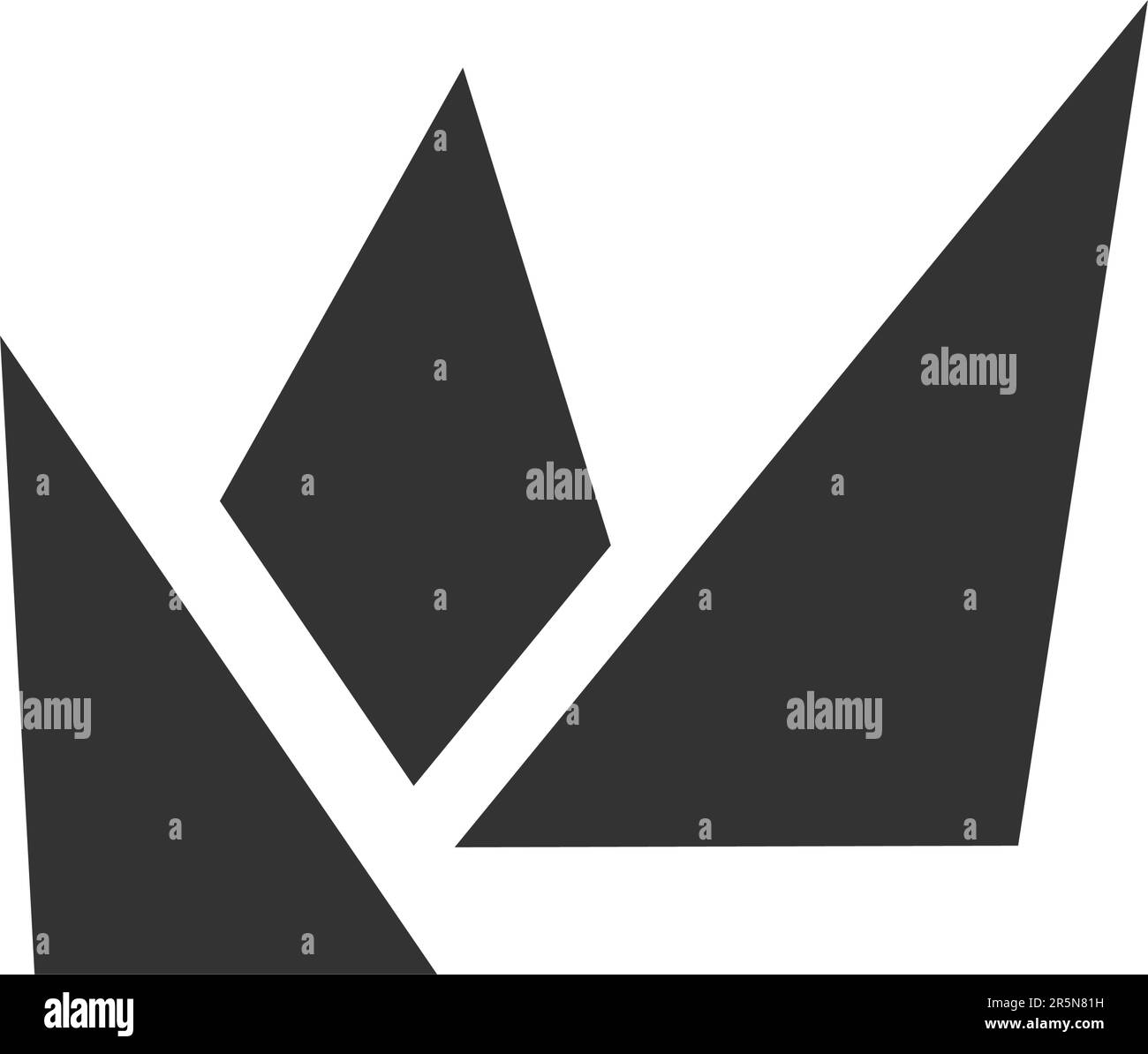 king logo template. Icon Illustration Brand Identity. Isolated and flat ...