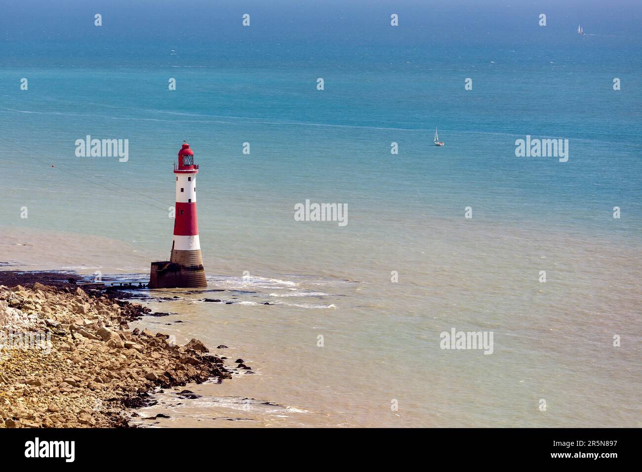 Beachy Head Lighthouse Stock Photo - Alamy