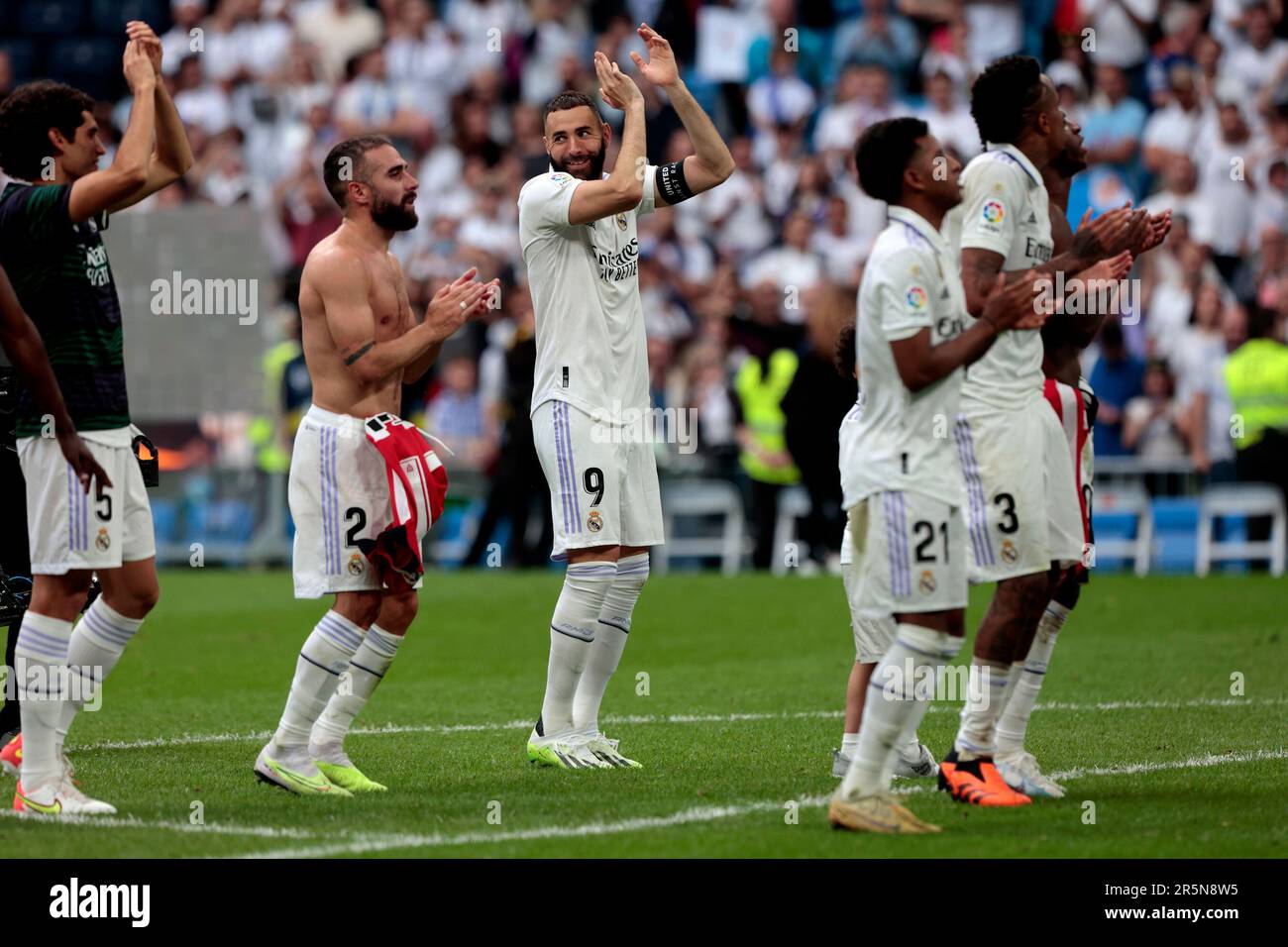 Madrid, Spain; 4.06.2023.- Karim Benzema says goodbye to Real Madrid ...