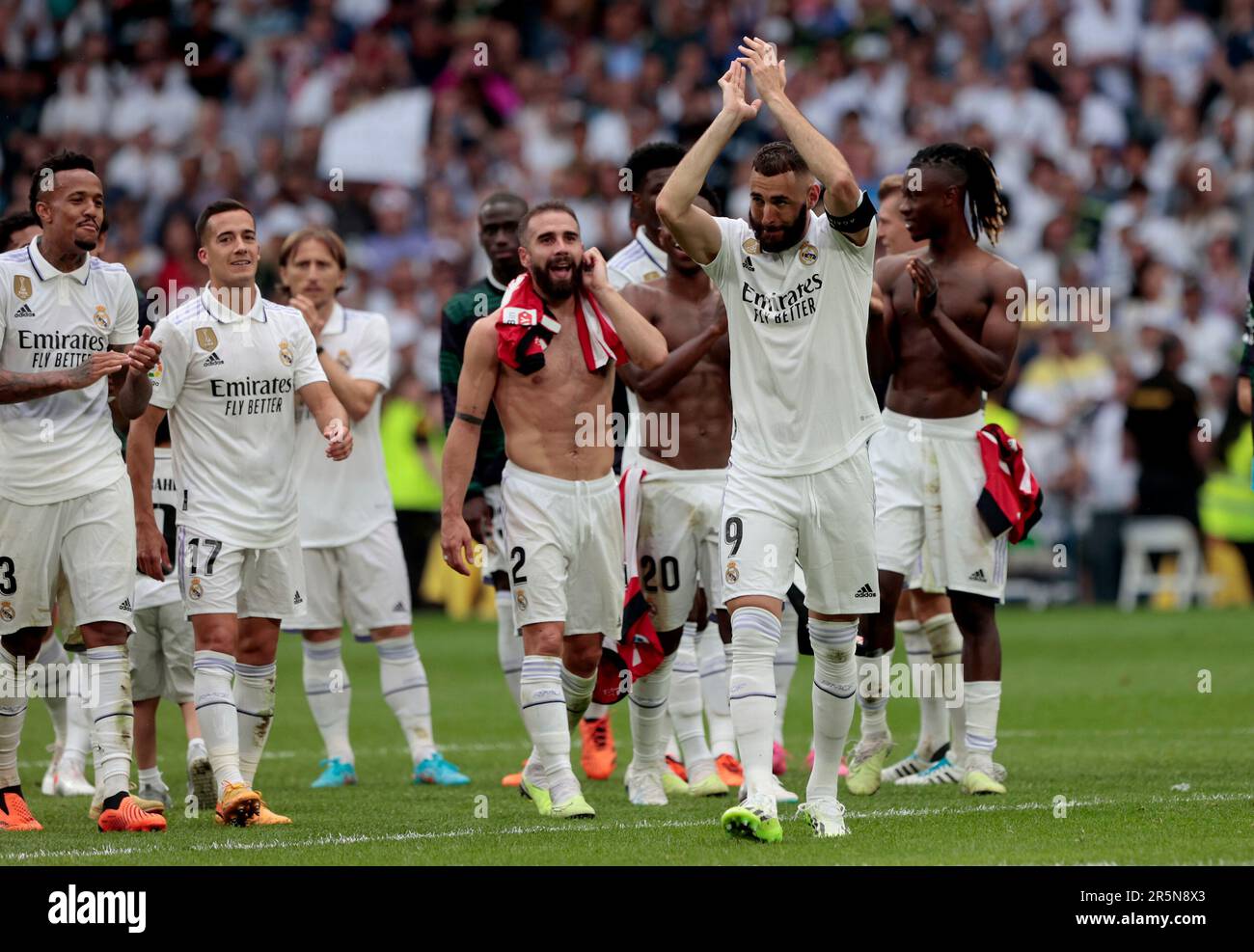 Madrid, Spain; 4.06.2023.- Karim Benzema says goodbye to Real Madrid ...