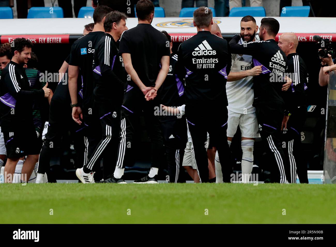 Madrid, Spain; 4.06.2023.- Karim Benzema says goodbye to Real Madrid ...