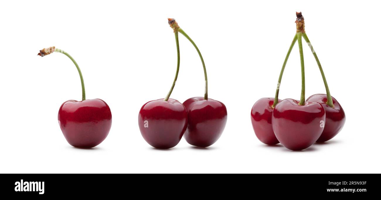 Cherry detail Cut Out Stock Images & Pictures - Alamy