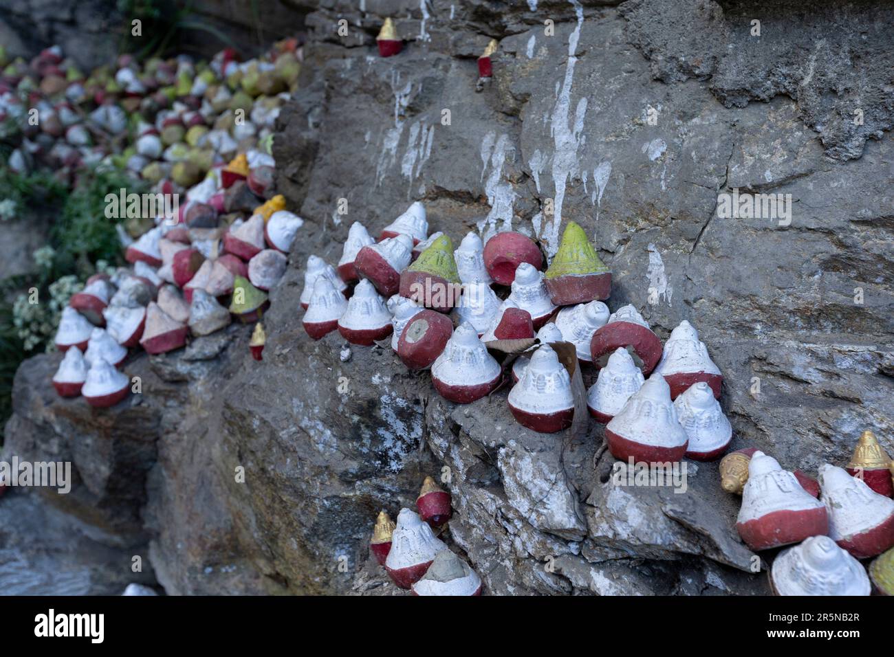 Tsa-Tsa – the miniature stupas of Bhutan Stock Photo - Alamy