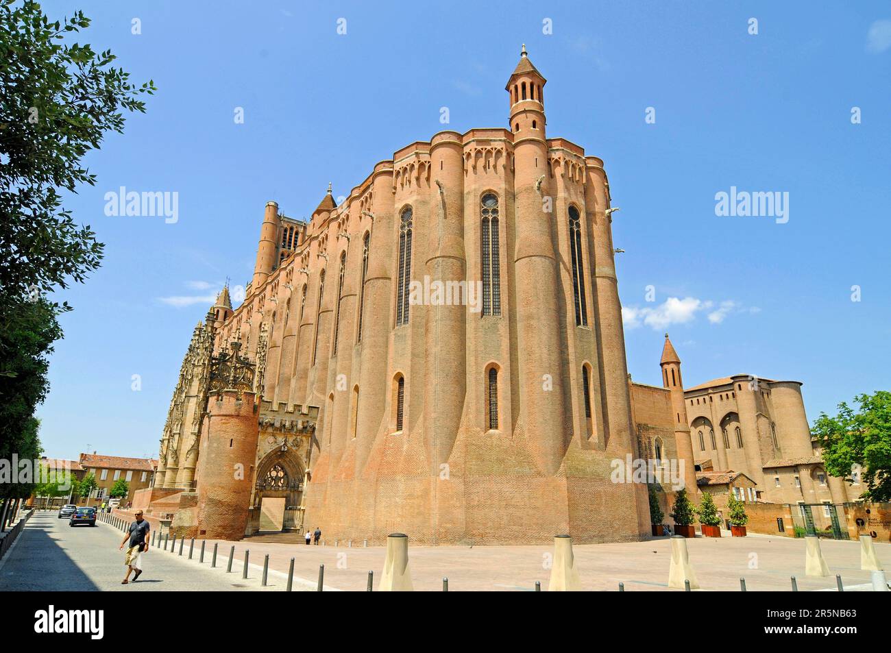 Cathedral of Saint Cecile, Cathedrale Sainte-Cecile d'Albi, Brick ...