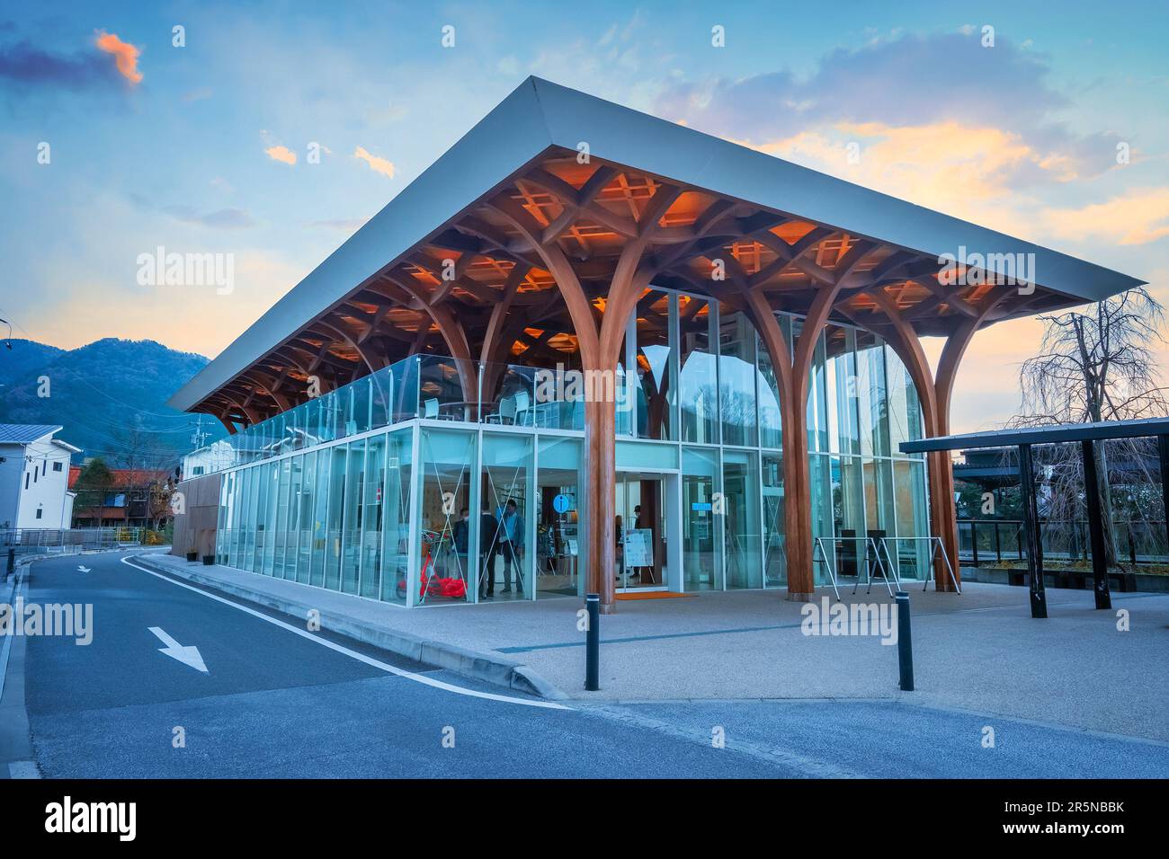 Yufuin, Japan - Nov 27 2022: Yufu City Tourist Information Center ...