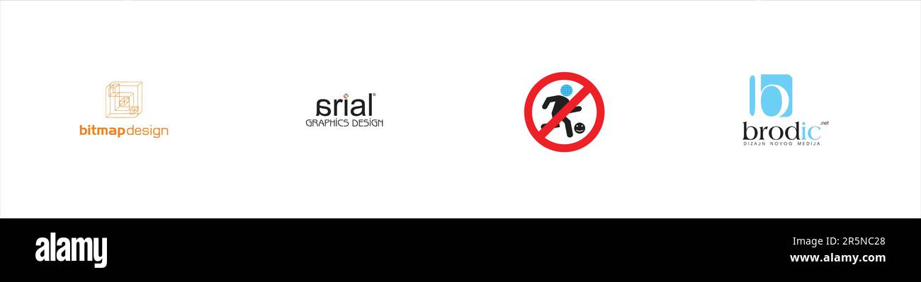 Arial graphics logo hi-res stock photography and images - Alamy